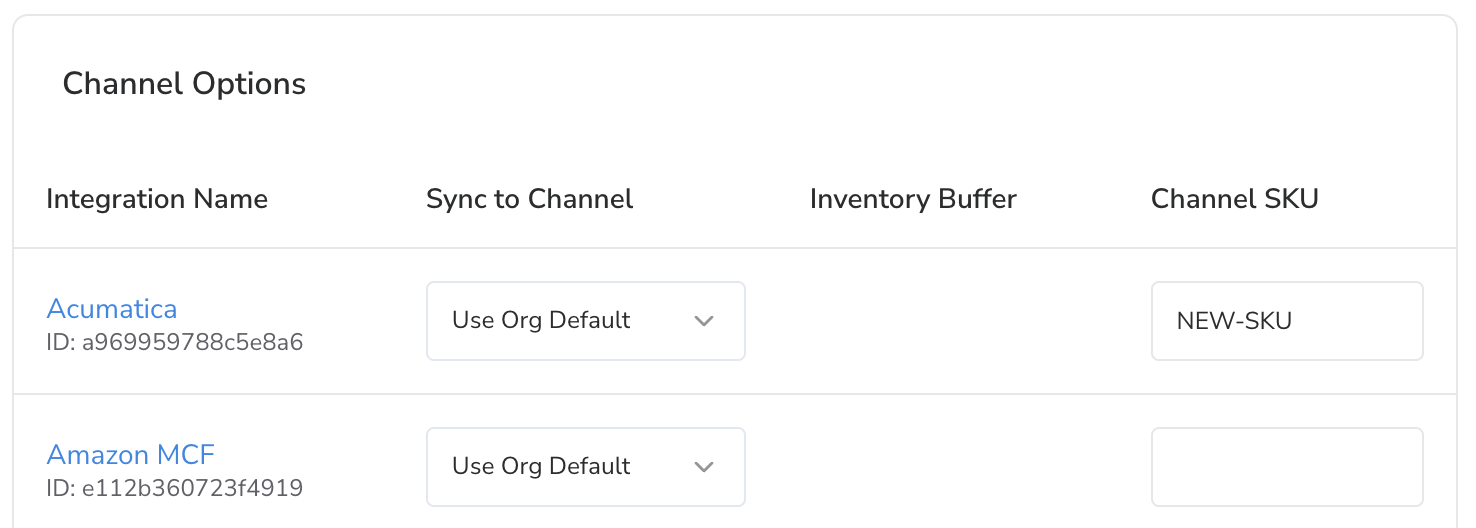 SKU Mapping – Pipe17 Help Center