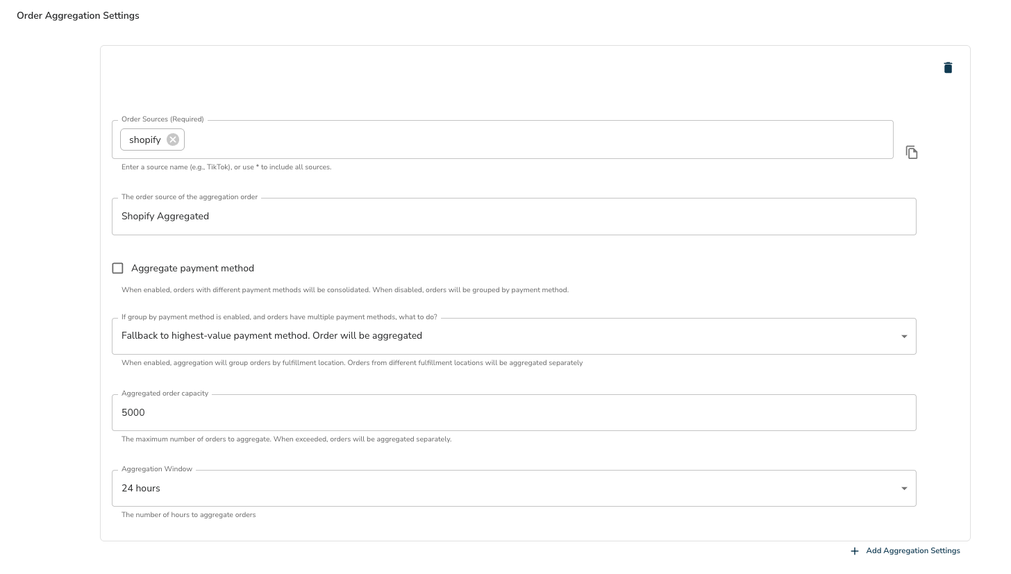 Order Aggregation Engine – Pipe17 Help Center